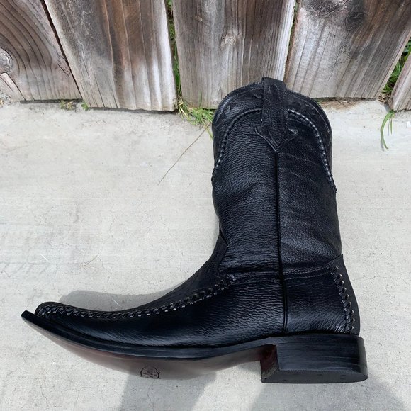 La Sierra | Shoes | Mens Rodeo Cowboy Boots Bull Neck Leather 97 2x ...